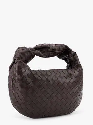 Bottega Veneta Jodie Small Intrecciato Leather Handbag - Brown