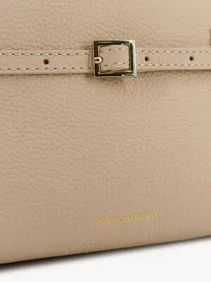 Manu Atelier Le Cambon 25 Leather Handbag - Beige
