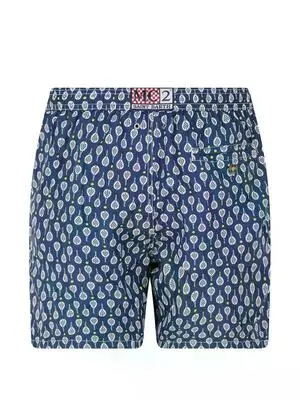 MC2 SAINT BARTH Padel Print Swim Shorts