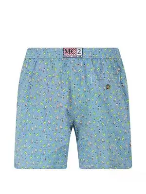 MC2 SAINT BARTH Lighting Micro Cocktail-print Swim Shorts