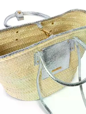 Jacquemus Le Panier Soli Woven Bucket Bag