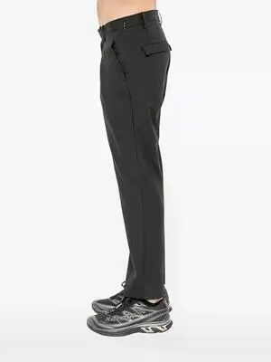 THE VIRIDI-ANNE Pleated Tapered Trousers