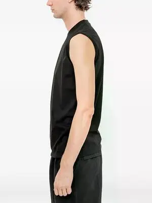 THE VIRIDI-ANNE Logo-embroidered Tank