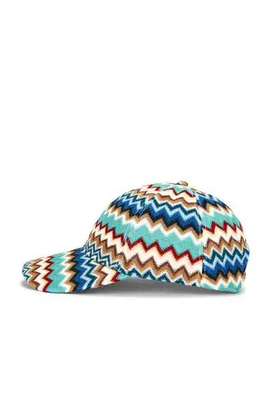Missoni Knit Zigzag Pattern Hat