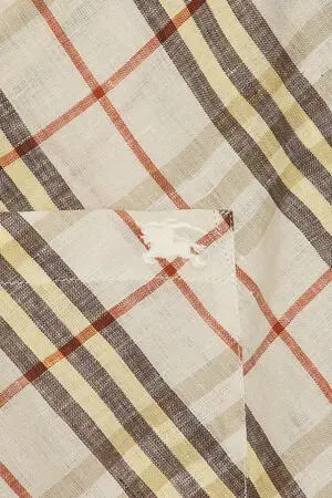Burberry Roland Short Sleeve Check Ekd Shirt