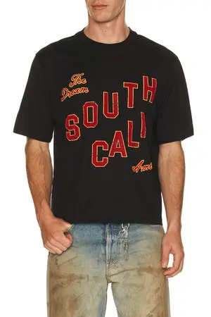 Amiri South Cali Flock Crop Tee