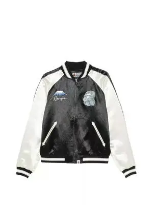 A BATHING APE Embroidered Souvenir Jacket