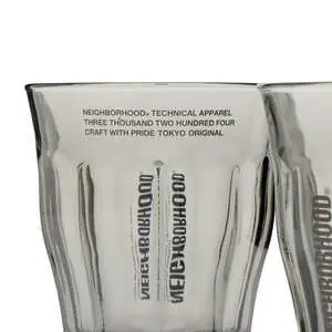 NEIGHBORHOOD Logo Duralex Medium Glass Set