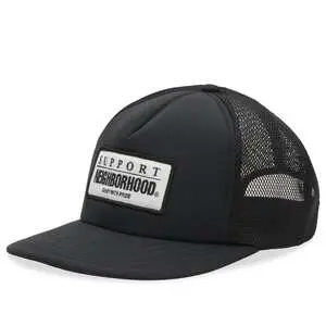 NEIGHBORHOOD Mesh Trucker Cap-1 - Black