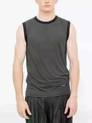Andersson Bell Brit Damaged Sleeveless T-shirt - Grey