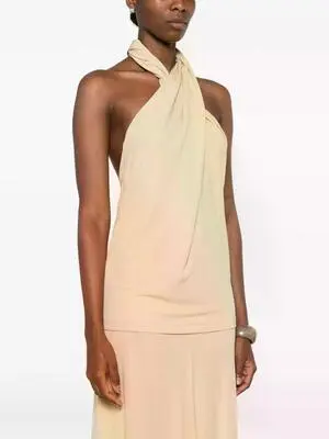 TOTEME Twisted Halterneck Top