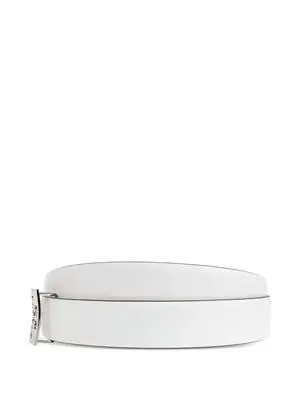 Tory Burch Logo Plaque Reversible Belt