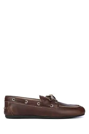 Miu Miu Leather Loafers