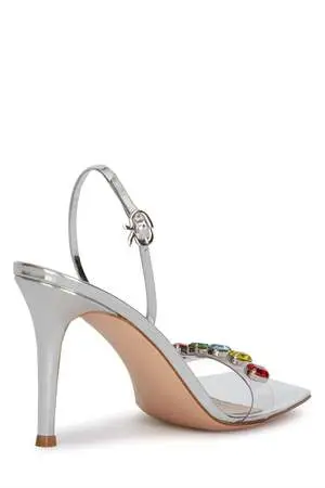 GIANVITO ROSSI Embellished Stiletto Sandals