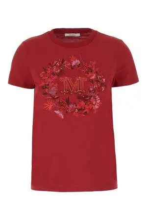 Max Mara Embellished T-shirt - Multicolor
