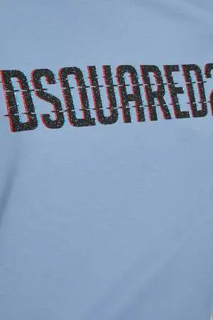 Dsquared2 T-shirt With Glitch Logo - Multicolor