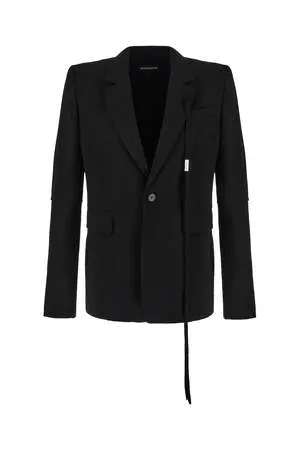ANN DEMEULEMEESTER Black Blazer