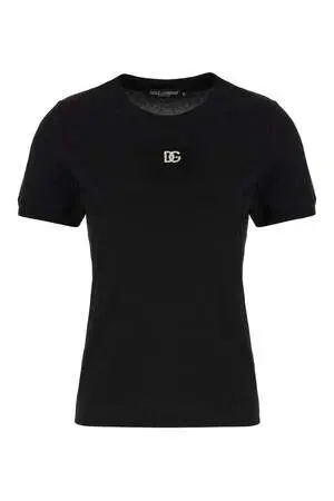 Dolce & Gabbana Embellished Logo T-shirt - Multicolor