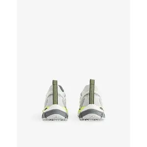 Off-White Be Right Back" Knit Low-top Sneakers - Grey/m.cmb