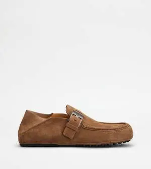 TOD'S Suede Mules X Capsule Collection - Brown
