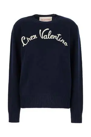 Valentino Garavani Knitwear "chez " Crew Neck Pullover - Multicolor