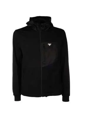 Prada Full Zip Hooded Sweatshirt - Multicolor