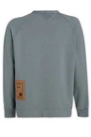TEN C Crewneck Sweatshirt With Pocket Detail