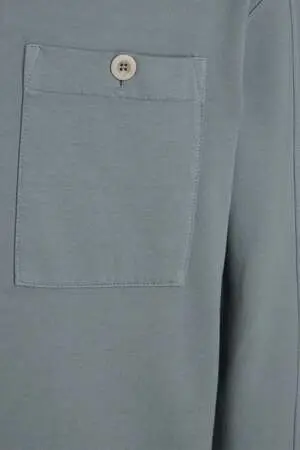 TEN C Crewneck Sweatshirt With Pocket Detail