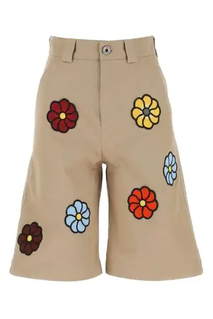 Moncler Embellished Flower Shorts - Multicolor