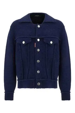Dsquared2 Button-detailed Wool Blend Jacket