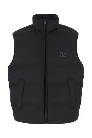 Valentino Garavani Quilted Stand Collar Vest - Multicolor