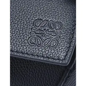 Loewe Puzzle Edge Small Leather Cross-body Bag - Deep Navy