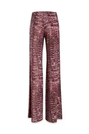 Alberta Ferretti Printed Trousers