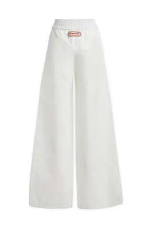 Dsquared2 Wide Leg Trousers With Elasticated Waistband - Multicolor