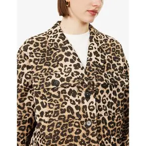 ANINE BING Print Woven Jacket