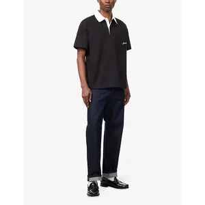 SUMMIT Rugby Short-sleeve Cotton Polo Top