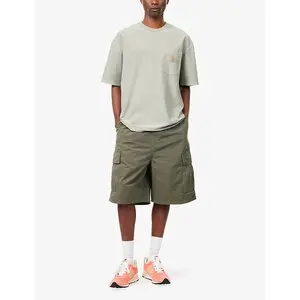 Carhartt Work In Progress Cotton Cargo Shorts - Leaf