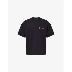 SUMMIT Ornament Short-sleeve Cotton T-shirt
