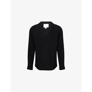 RAITH Cami Long-sleeve Linen-blend Shirt - Black
