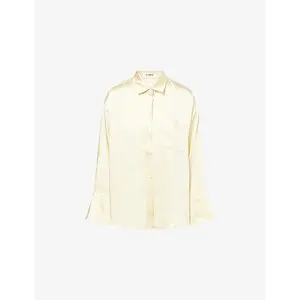 4TH & RECKLESS Oversized Satin Shirt