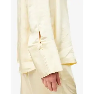 4TH & RECKLESS Oversized Satin Shirt