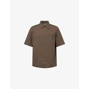 Givenchy Zipped Short-sleeve Woven Shirt
