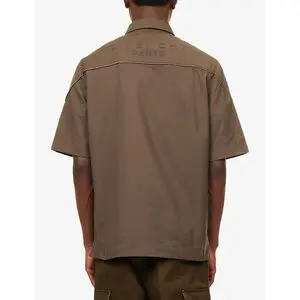 Givenchy Zipped Short-sleeve Woven Shirt