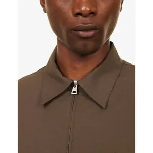 Givenchy Zipped Short-sleeve Woven Shirt