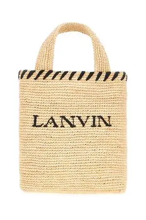 LANVIN Raffia Tote Bag