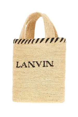 LANVIN Raffia Tote Bag
