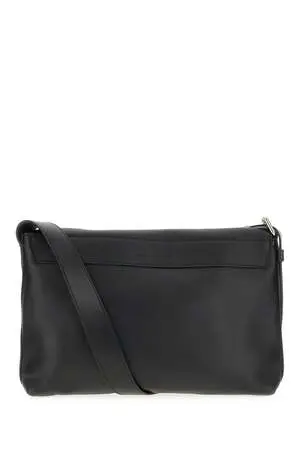 Dries Van Noten Black Leather Crossbody Bag