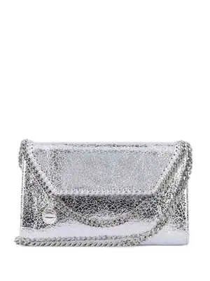 Stella McCartney Falabella Crackle-effect Crossbody Bag