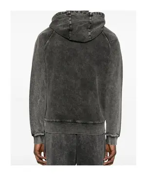 DIESEL® Faded Effect Zip-up Hoodie