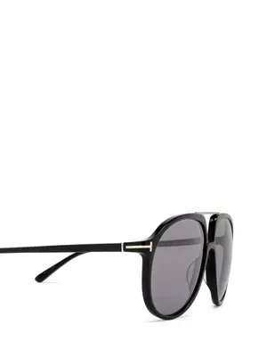 TOM FORD Aviator Frame Sunglasses - Gray